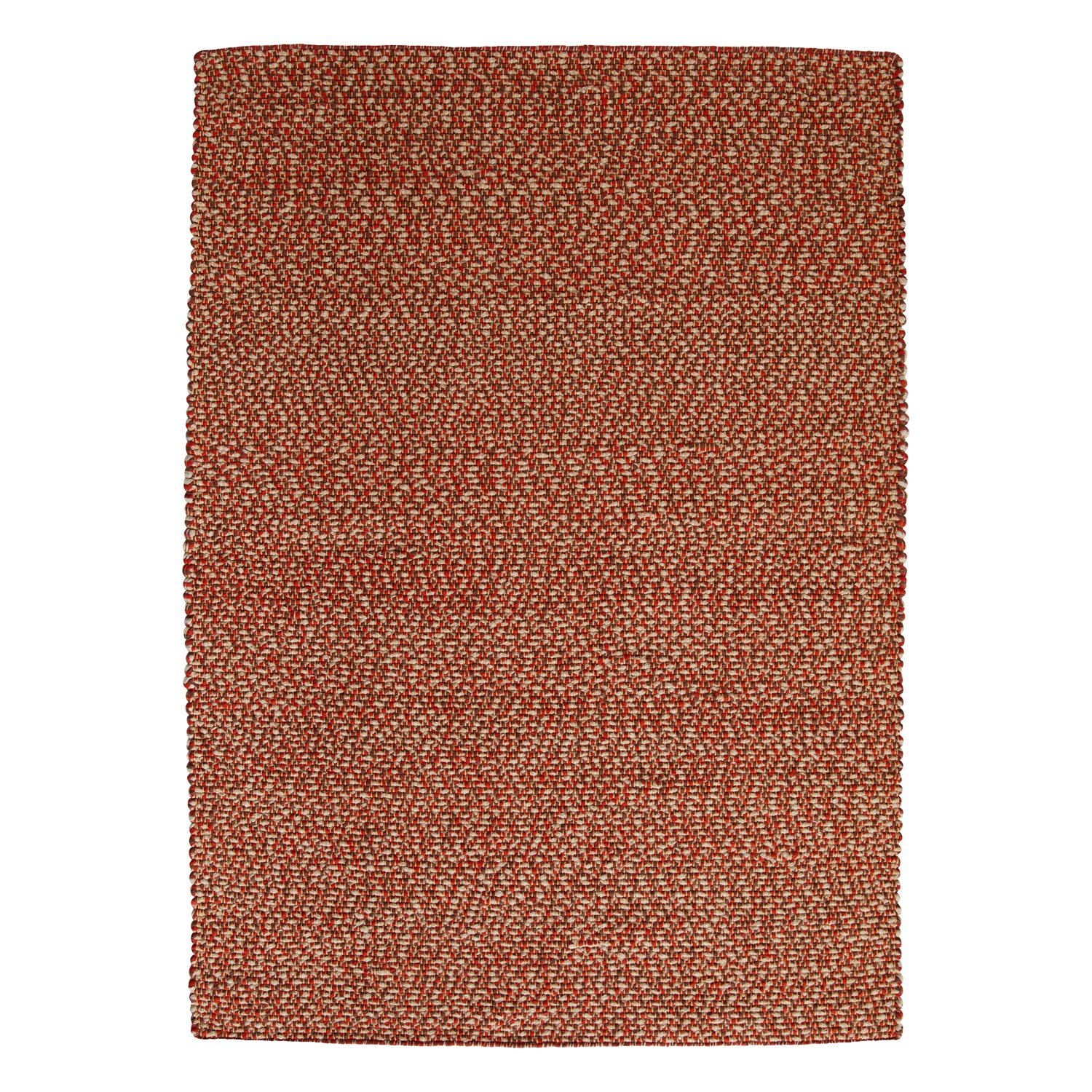 HAY Braided rug, red | Finnish Design Shop