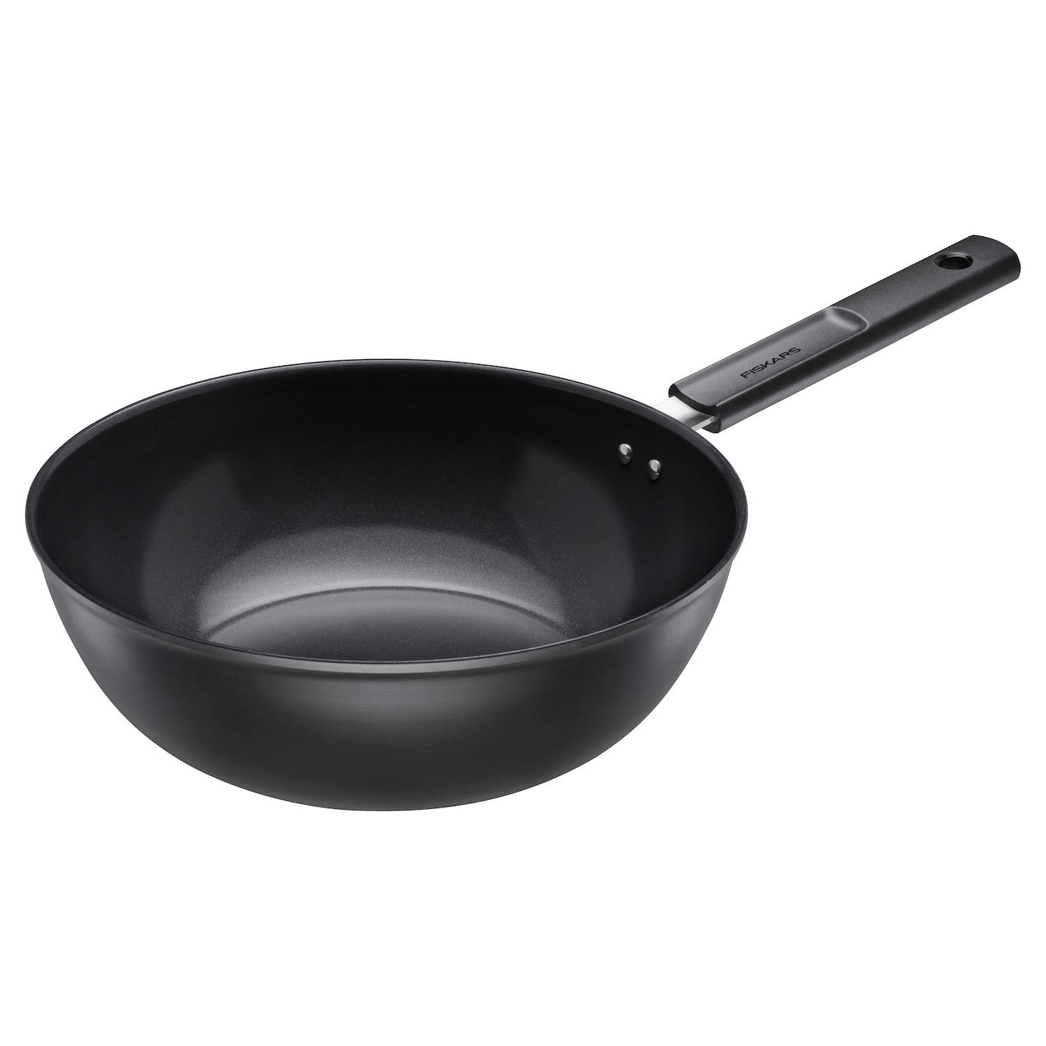 Fiskars Hard Face wok, 28 cm, 4,5 L | Finnish Design Shop
