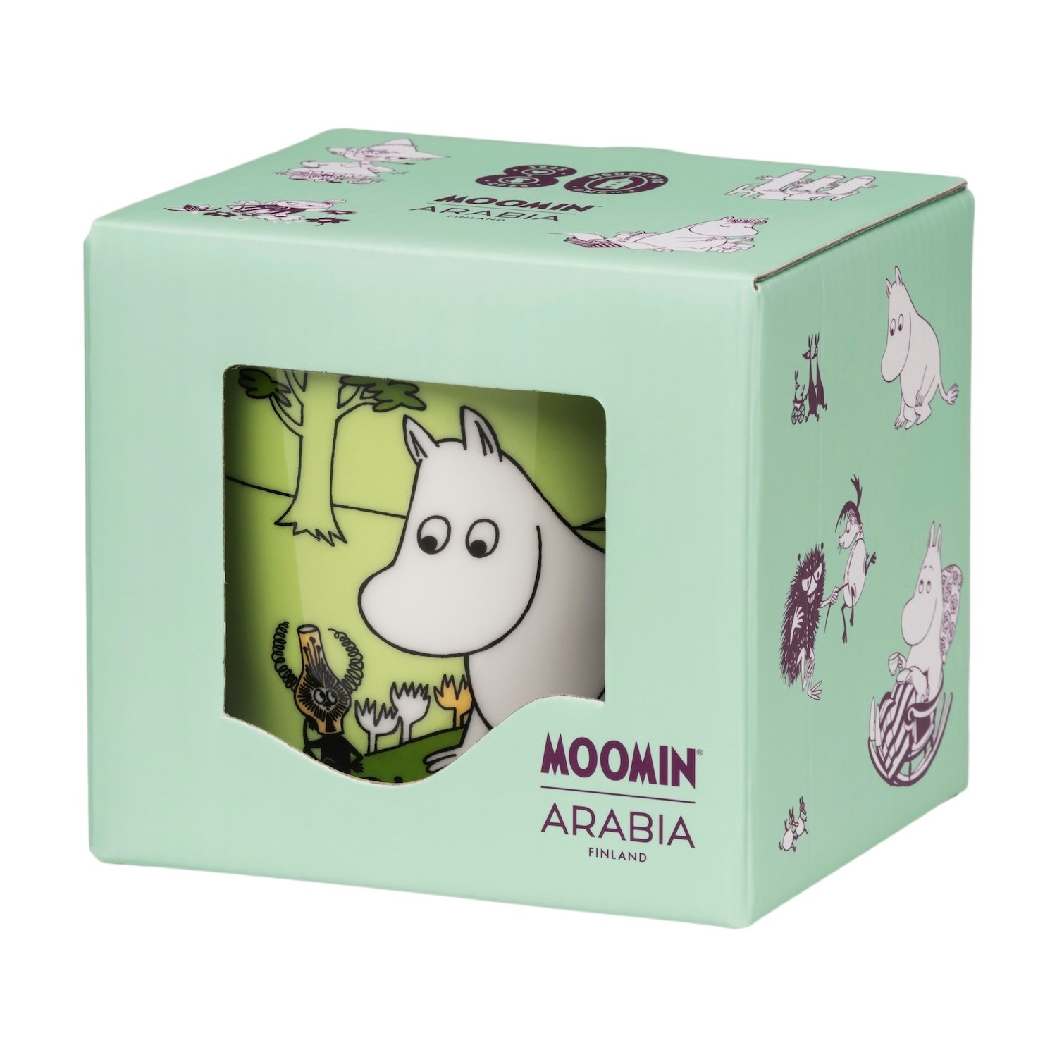 Moomin Arabia Muumi muki, 0,3 L, Muumipeikko 80 | Finnish Design Shop