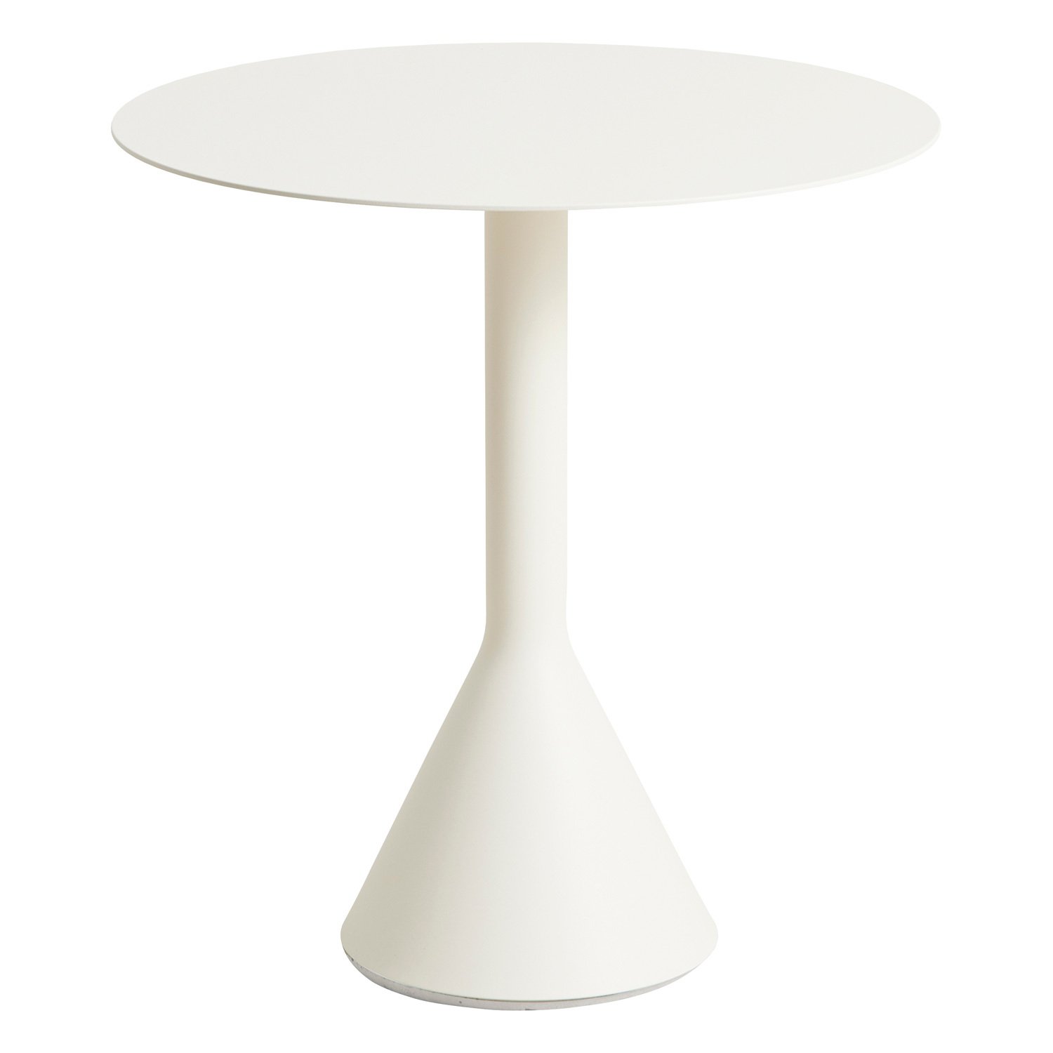 HAY Palissade Cone table, 70 cm, cream white | Finnish Design Shop