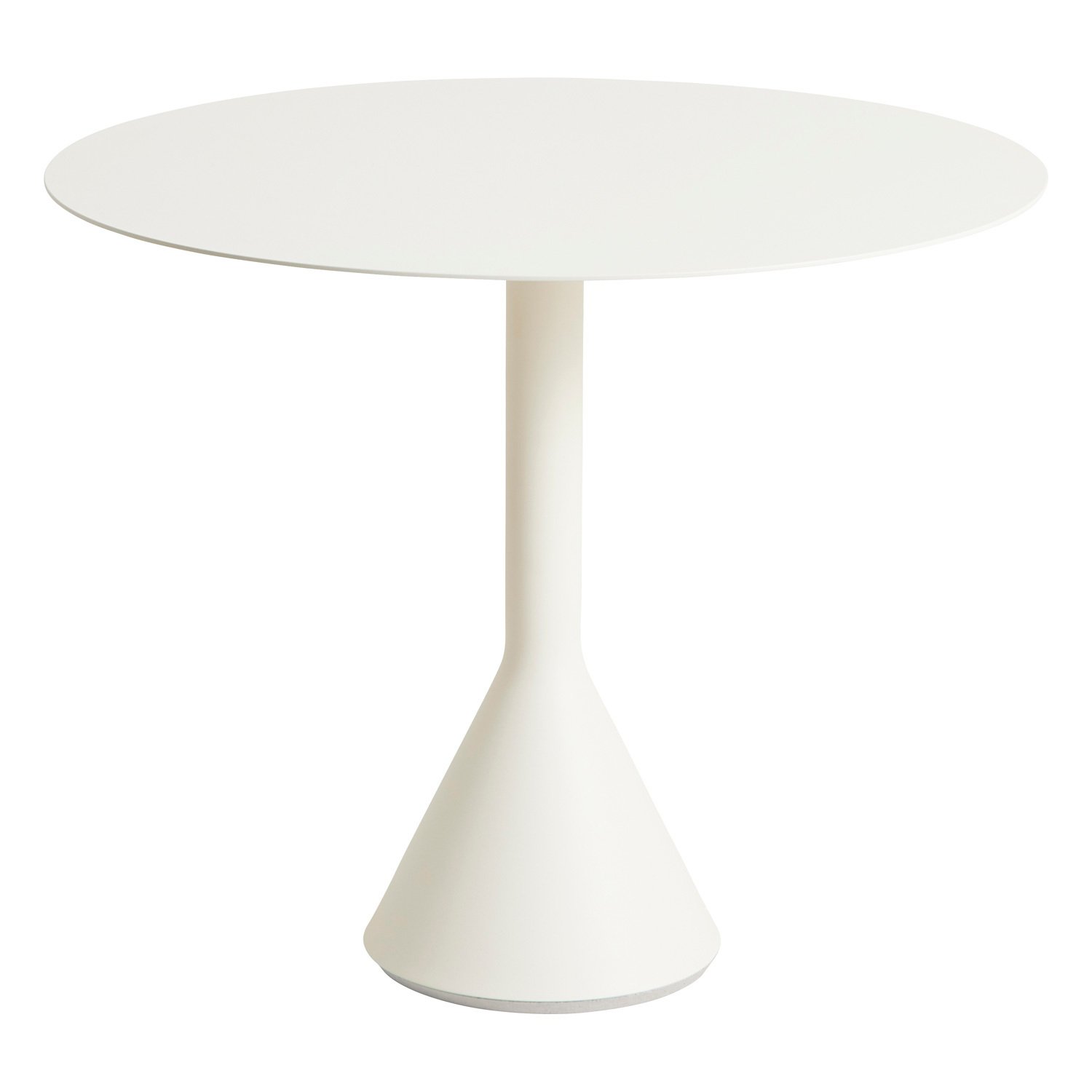 HAY Palissade Cone table, 90 cm, cream white | Finnish Design Shop UK