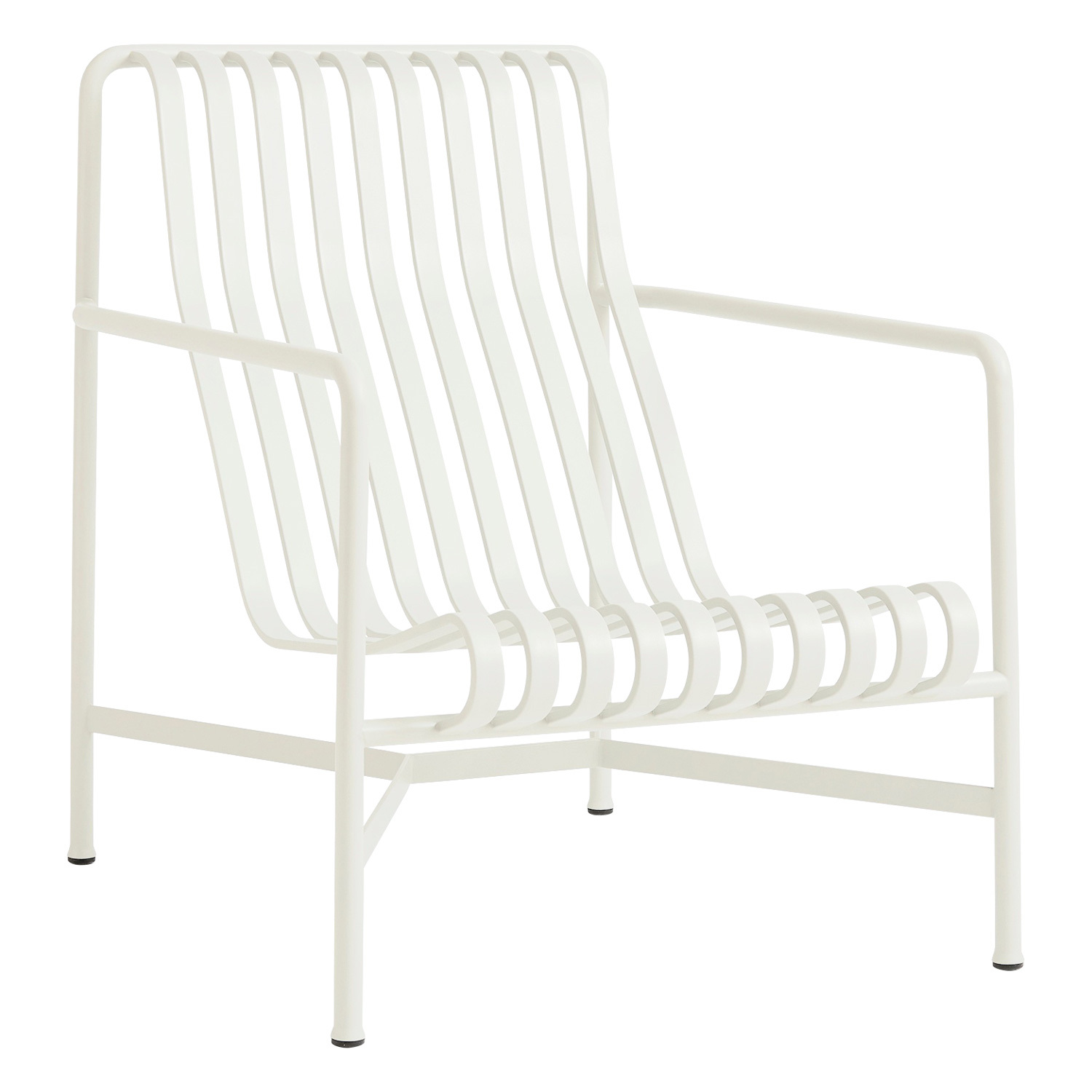 HAY Palissade lounge chair, high, cream white | Finnish Design Shop
