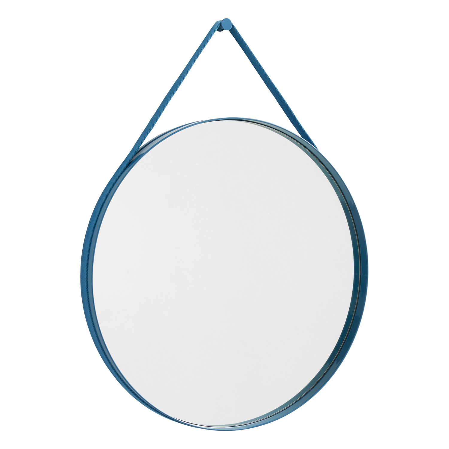 HAY Strap mirror, No 2, large, blue | Finnish Design Shop