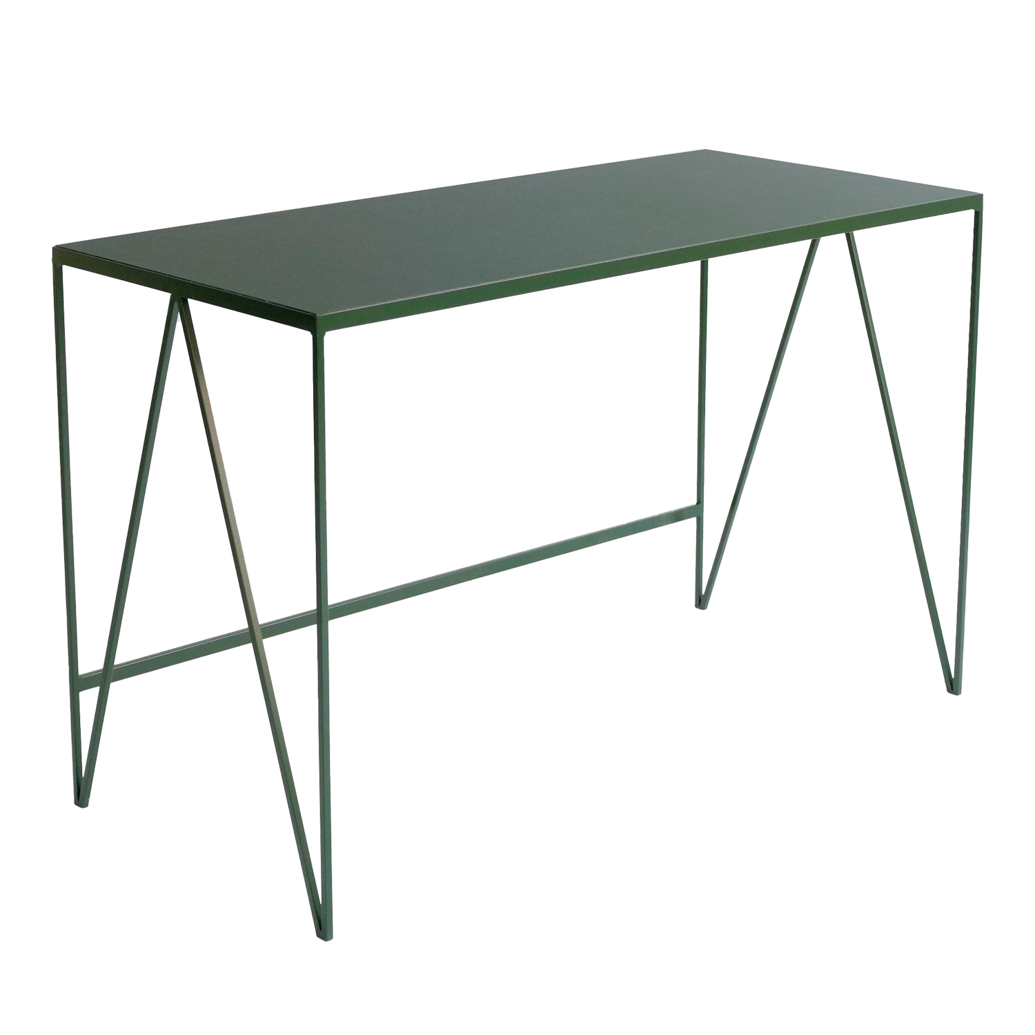 &New Study desk, linoleum, deep green | Finnish Design Shop