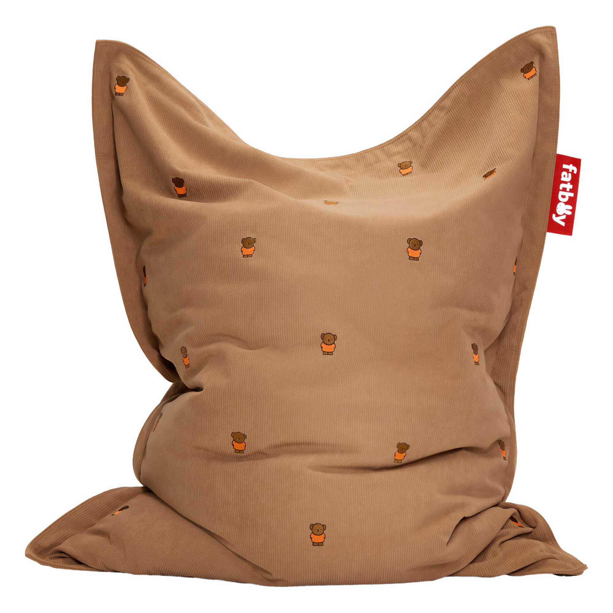 Fatboy Recycled Original Slim Cord x Boris bean bag, teddybear ...