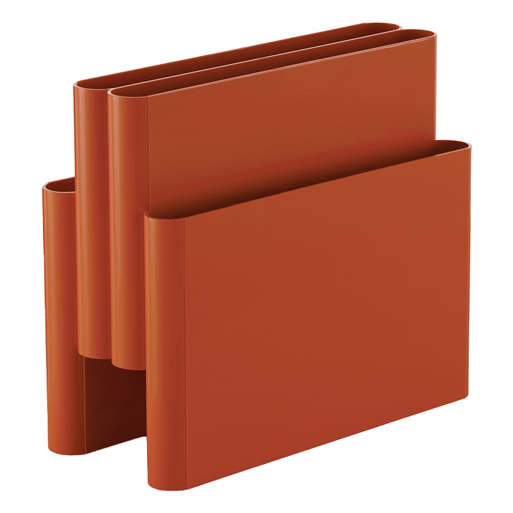 Kartell Magazine Rack, amber | Finnish Design Shop CH