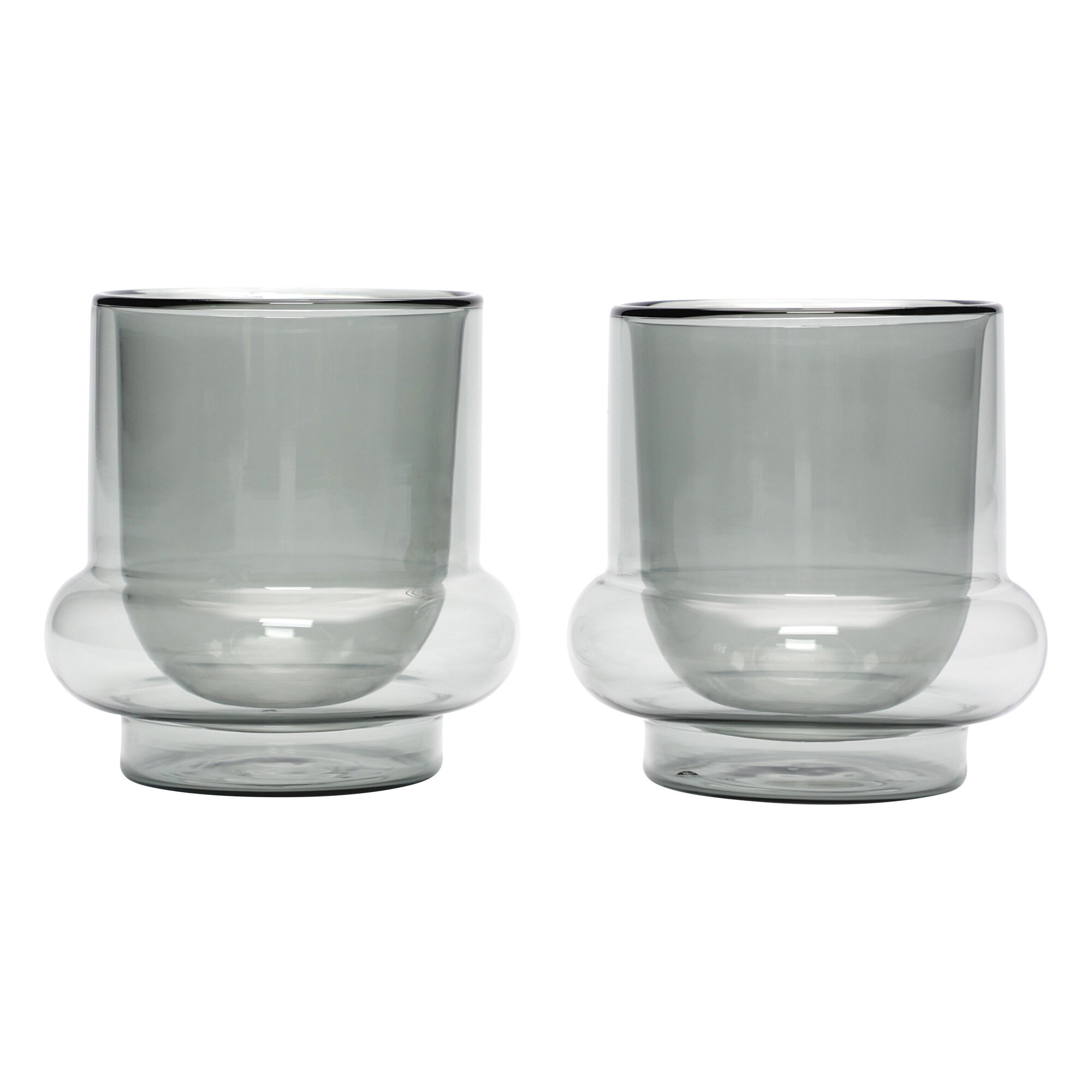 Tom Dixon Bump coffee cup, 2 pcs, grey | Finnish Design Shop