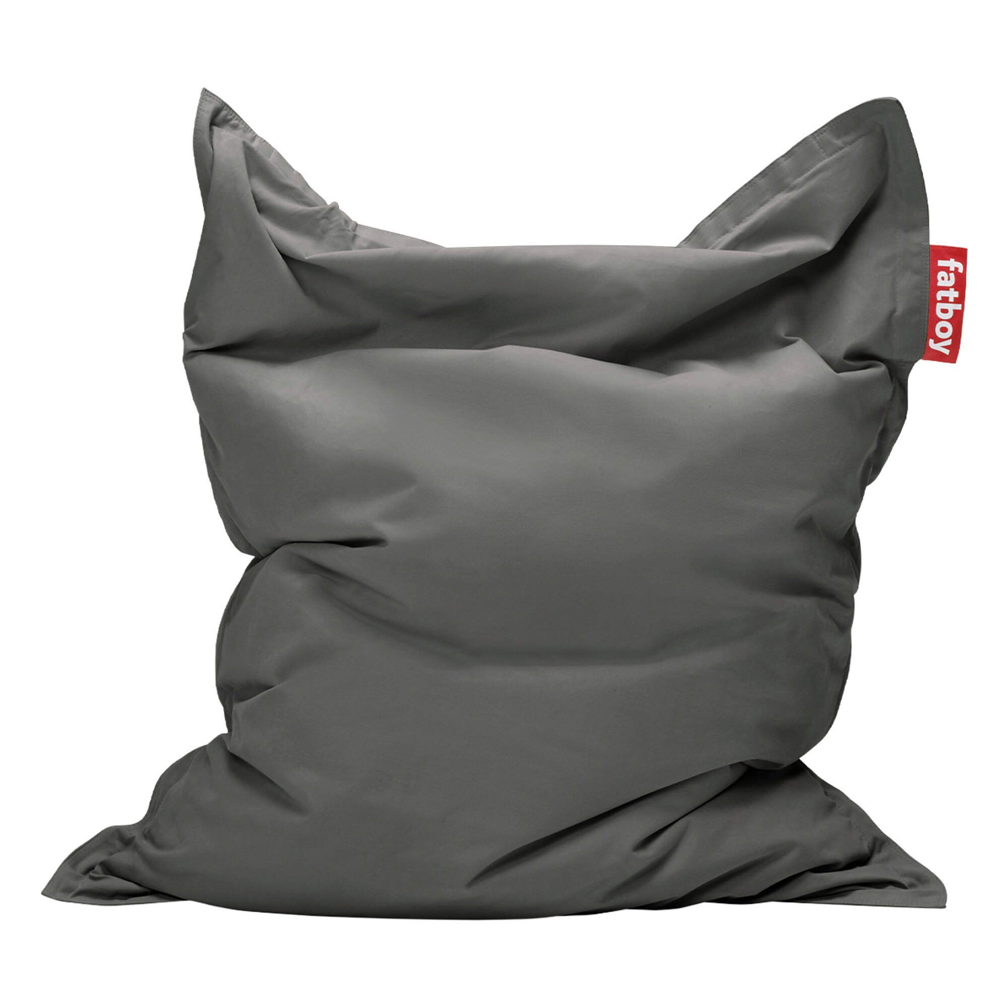 Fatboy Original Canvas Recycled bean bag, charcoal grey | Finnish ...