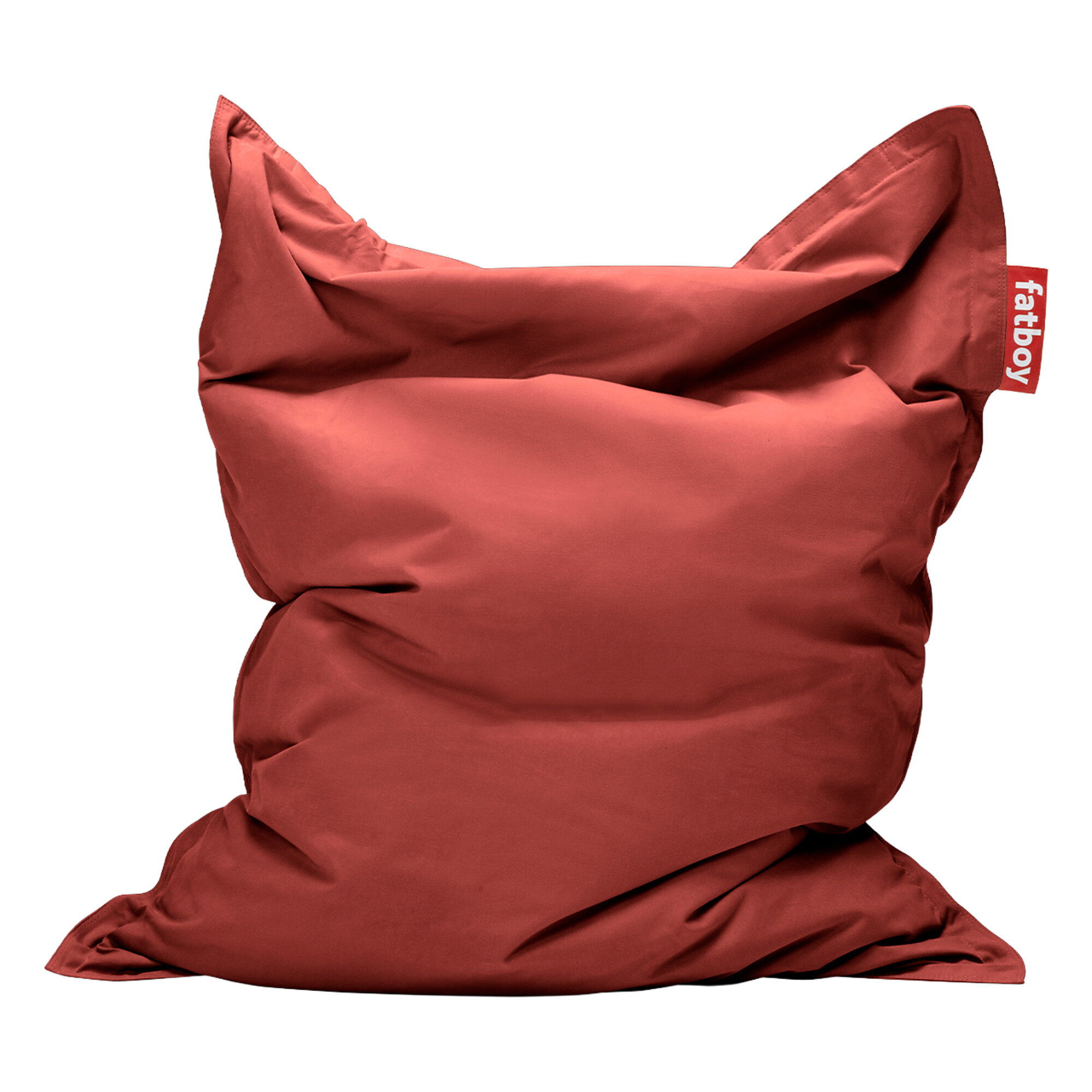 Fatboy Original Canvas Recycled bean bag, merlot red | Finnish Design ...
