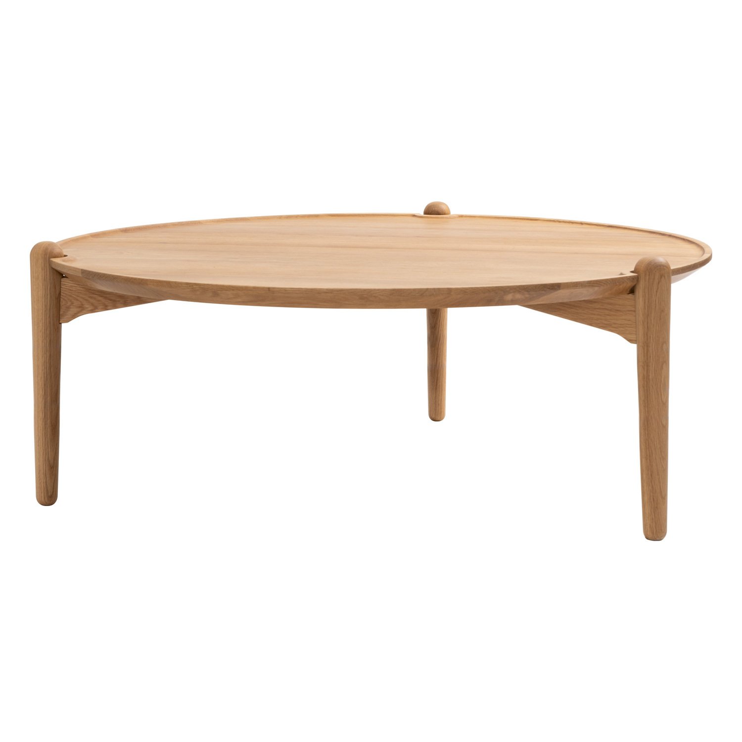Design House Stockholm Table basse Aria, 90 cm, modèle haut, chêne ...