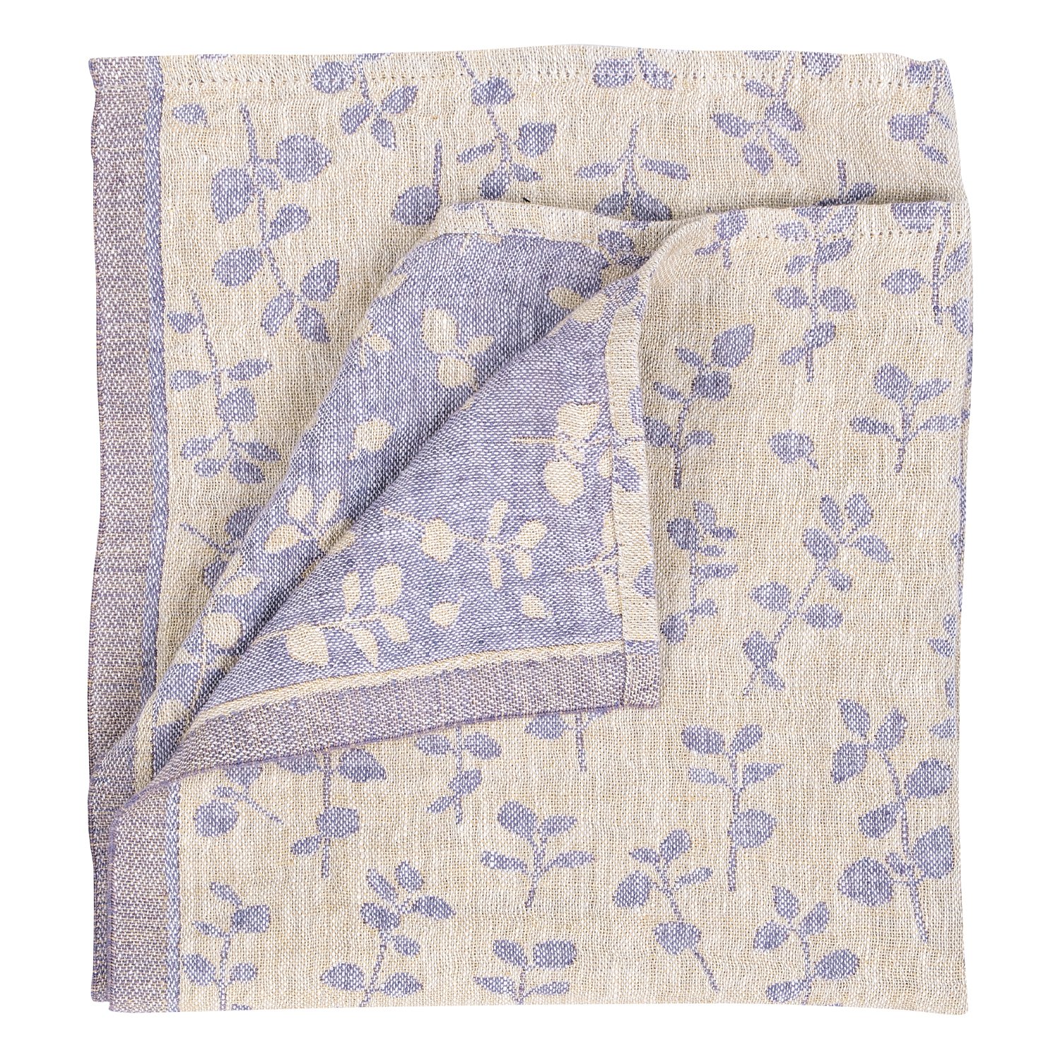 Lapuan Kankurit Meirami servett, 46 x 46 cm, guld - lavendel | Finnish ...