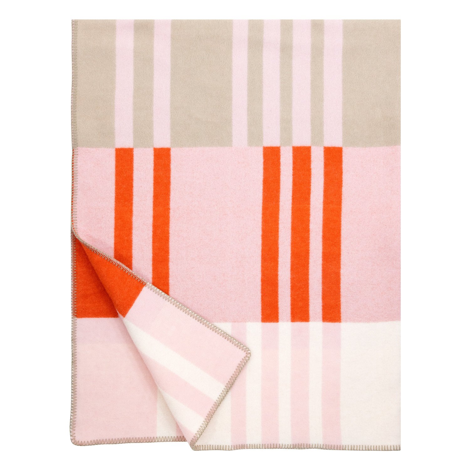 Lapuan Kankurit Toffee huopa, oranssi - roosa | Finnish Design Shop