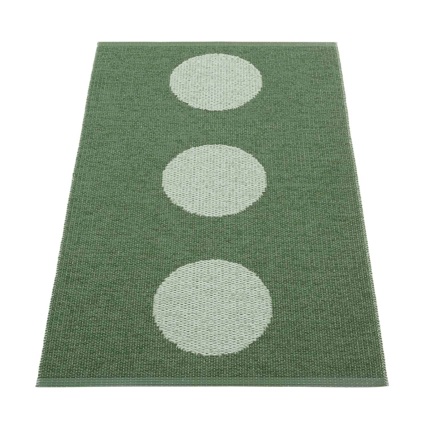 Pappelina Vera Pop rug, 70 x 120 cm, leaf - misty mint | Finnish Design ...