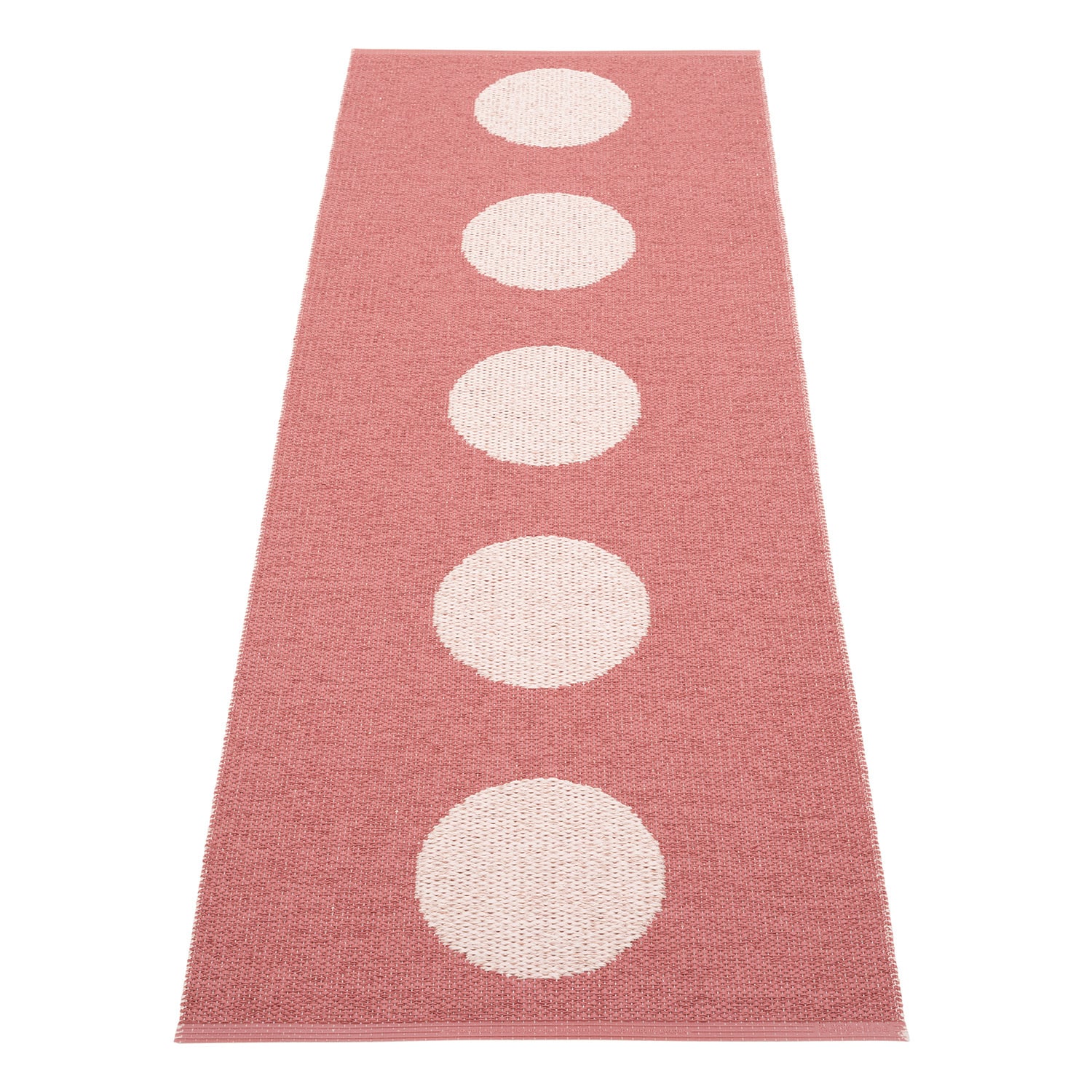 Pappelina Vera Pop rug, 70 x 200 cm, blush - pearl pink | Finnish ...