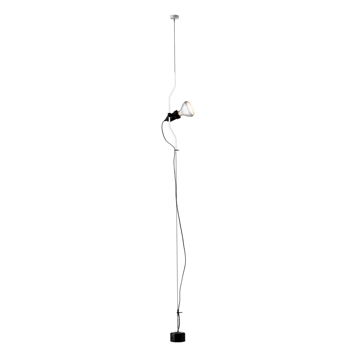 Flos Parentesi floor lamp, white, dimmable | Finnish Design Shop