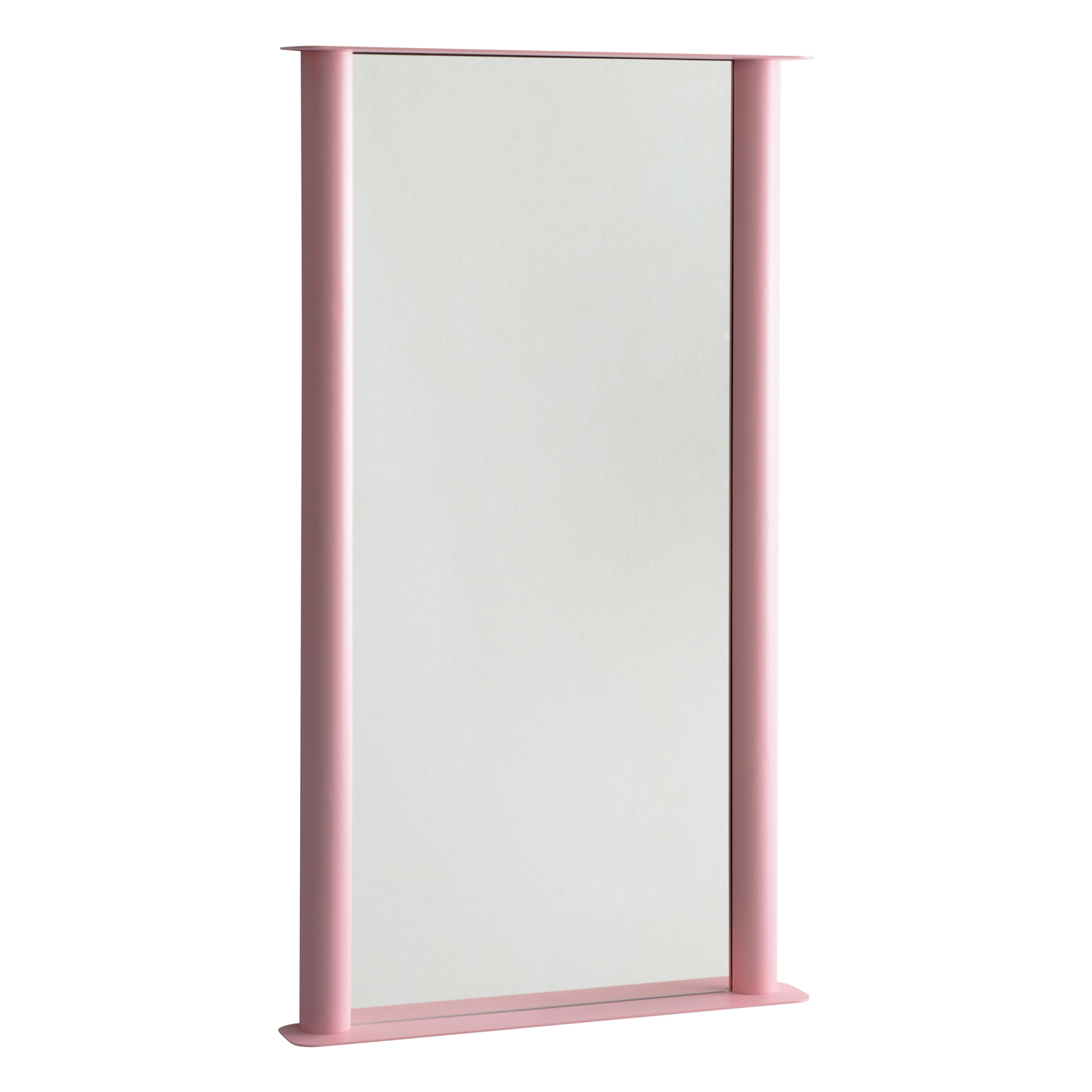 Raawii Pipeline mirror, large, pink | Finnish Design Shop