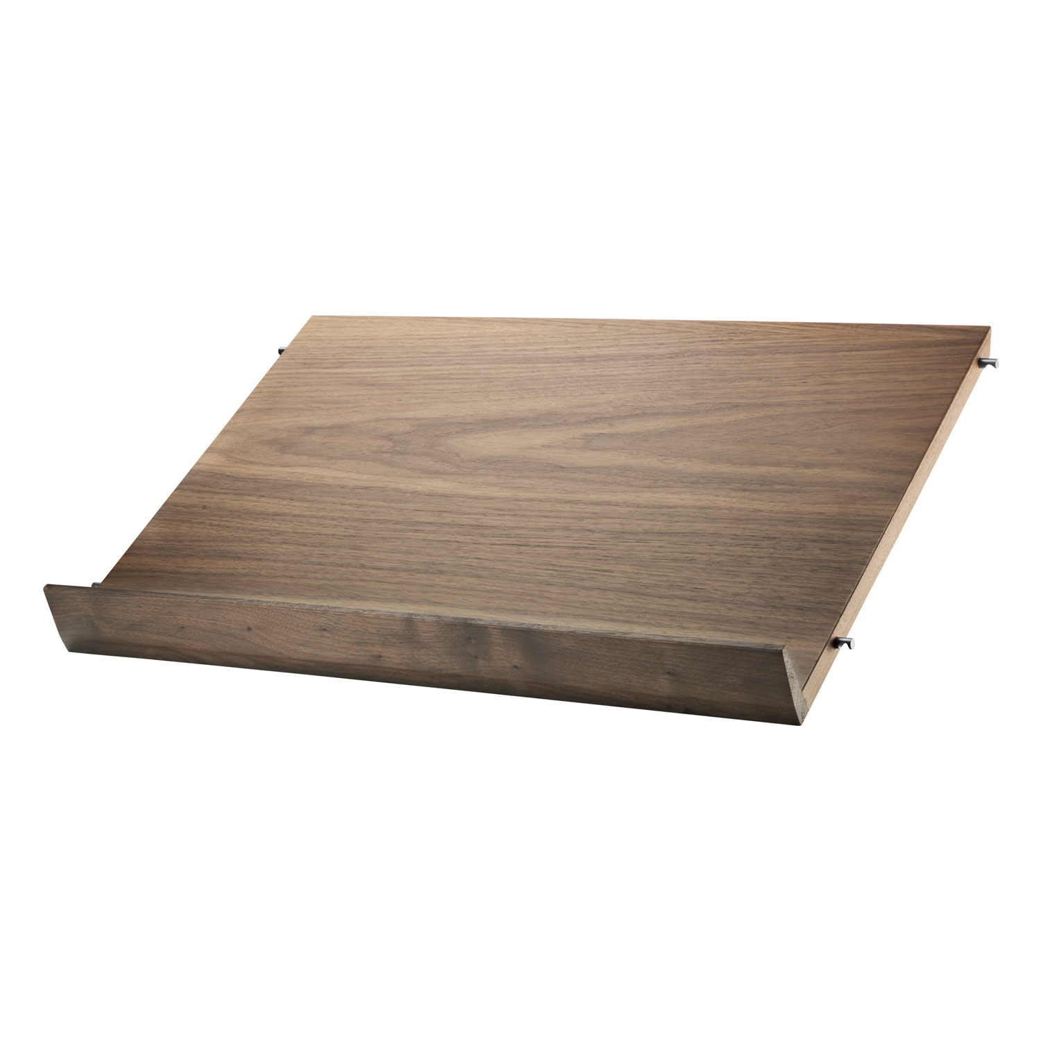 String Furniture String magazine shelf, 58 x 30 cm, walnut | Finnish ...