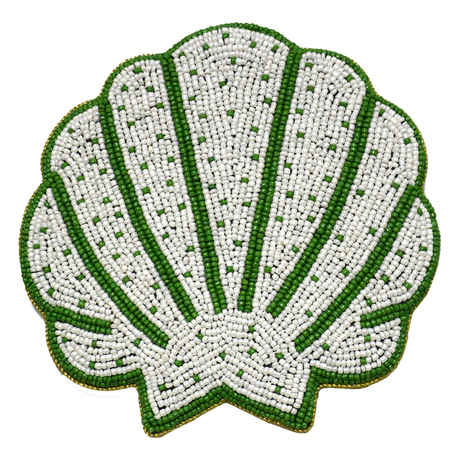 MUM's Shell wall art, green - white | Finnish Design Shop