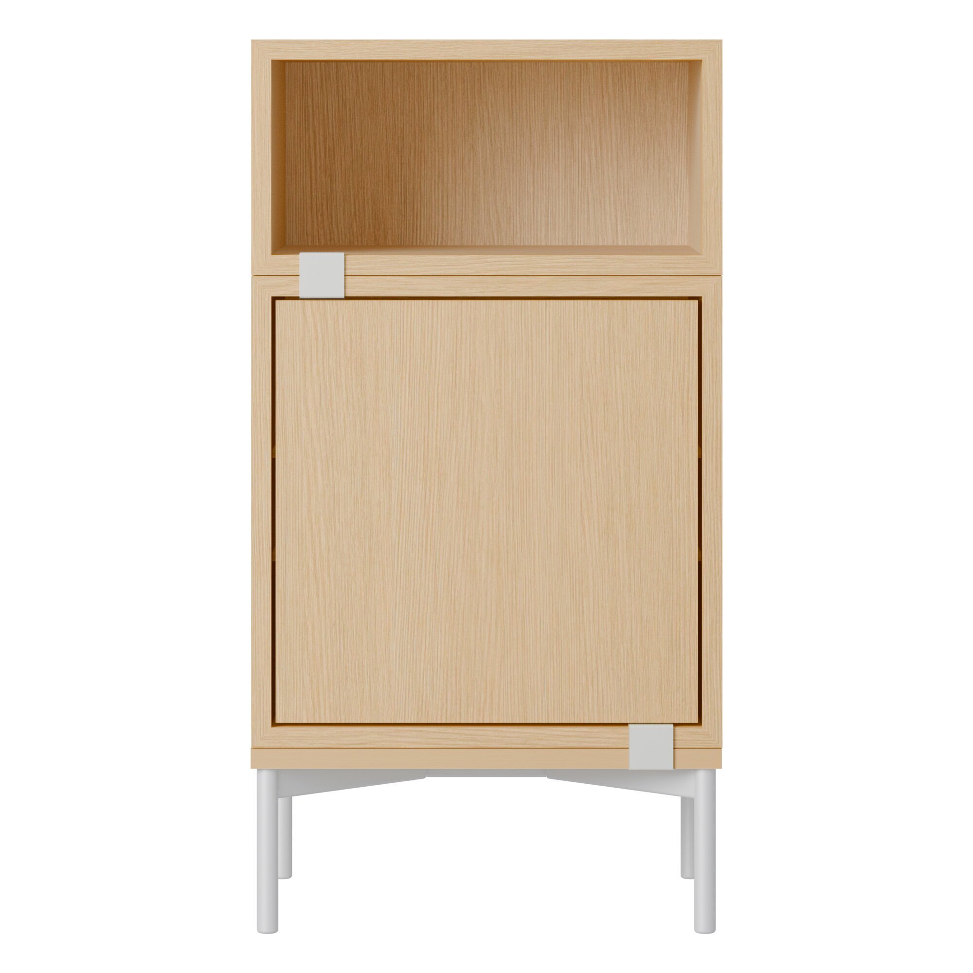 Muuto Stacked bedside table, configuration 2, oak | Finnish Design Shop UK