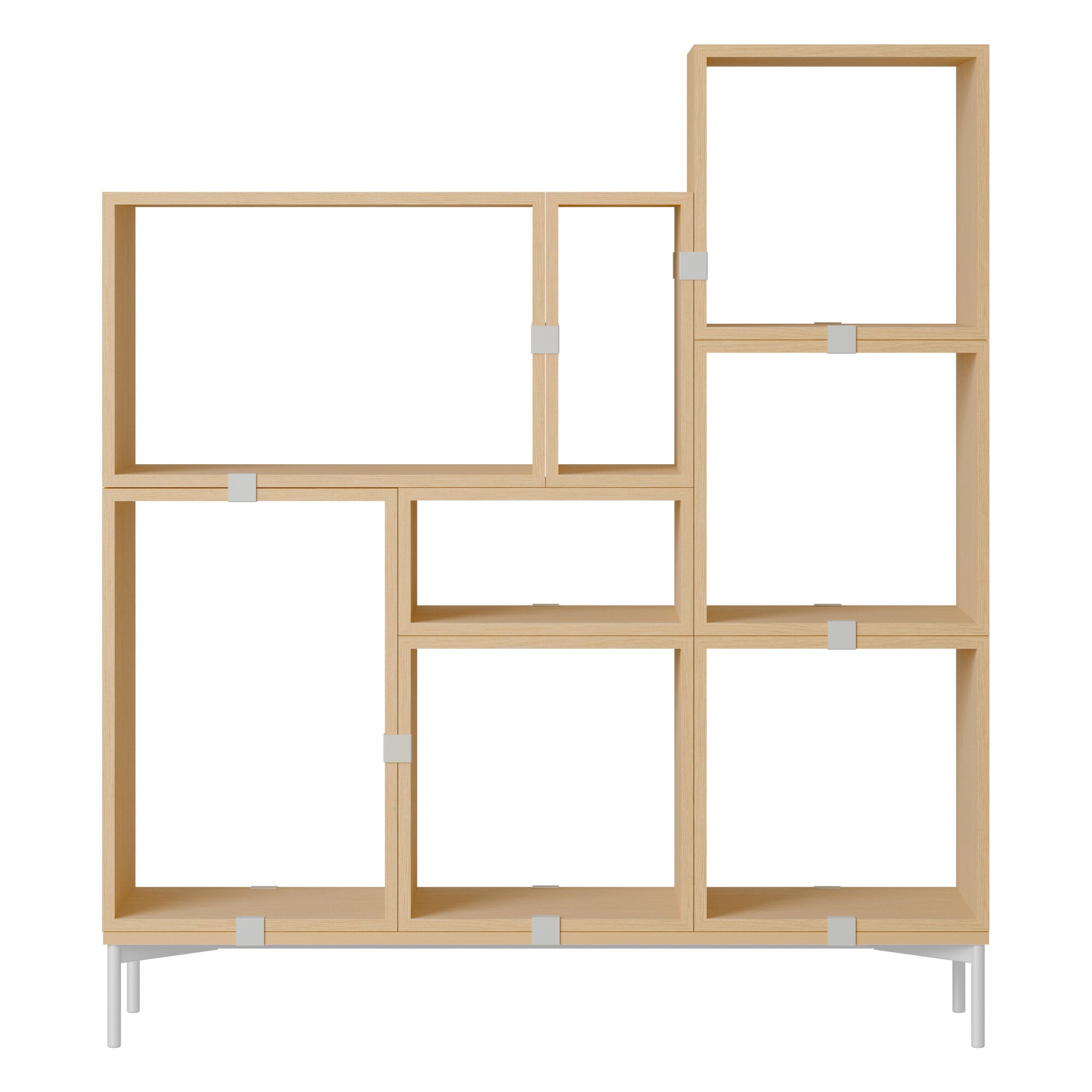Muuto Stacked bookcase, configuration 5, oak | Finnish Design Shop