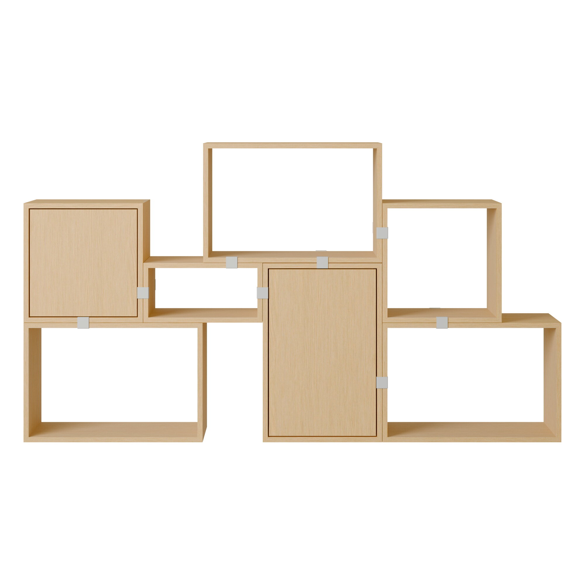 Muuto Stacked bookcase, configuration 6, oak | Finnish Design Shop CH