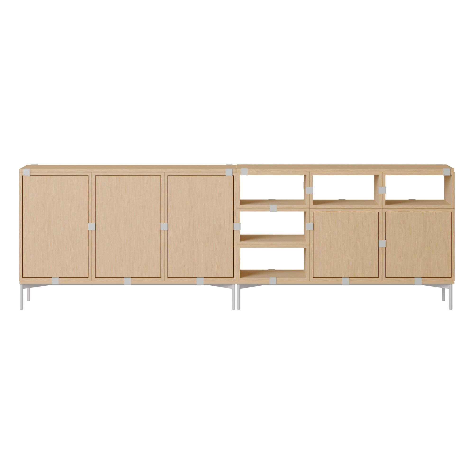 Muuto Stacked sideboard, configuration 2, oak | Finnish Design Shop