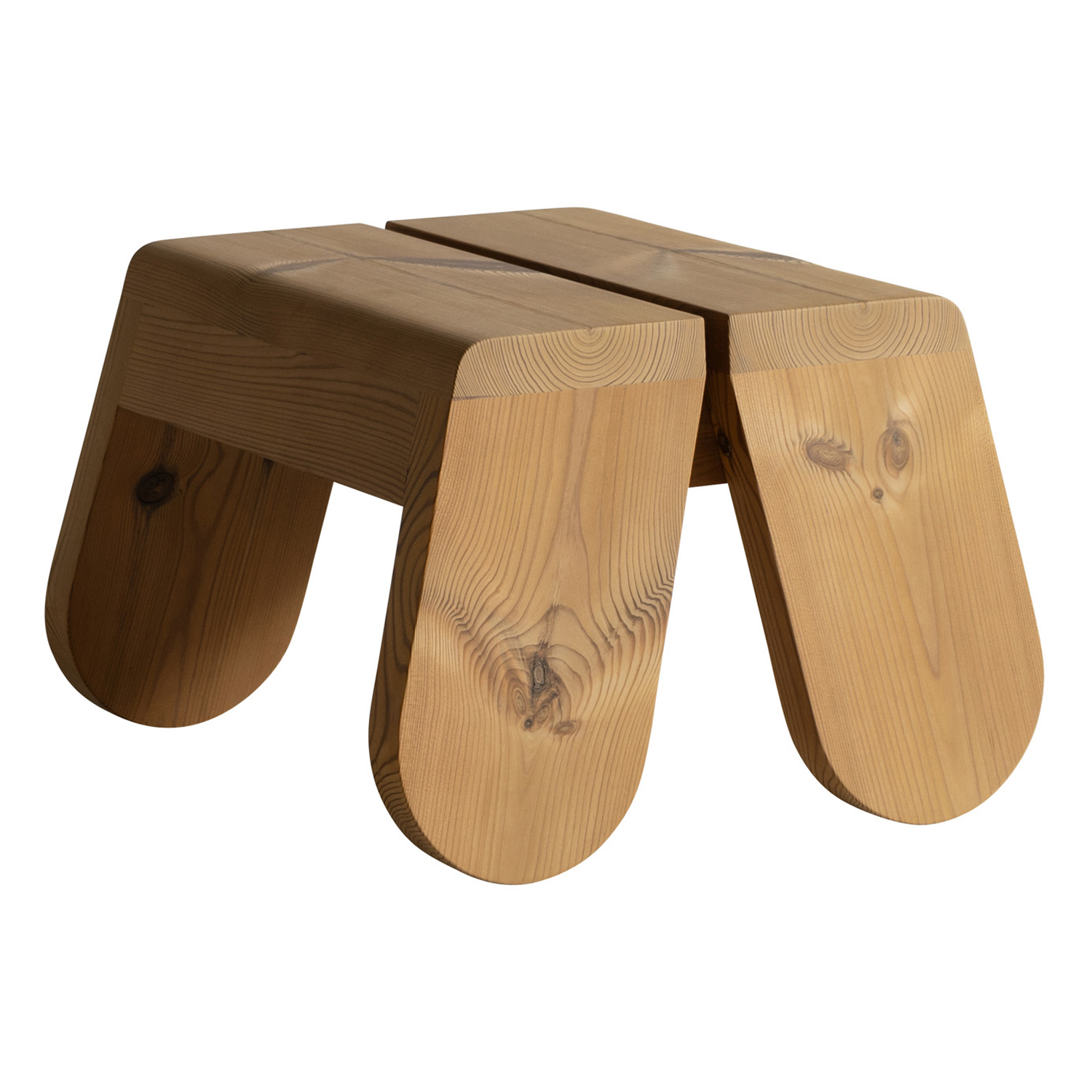 Vaarnii 015 Peace outdoor foot stool, pine | Finnish Design Shop