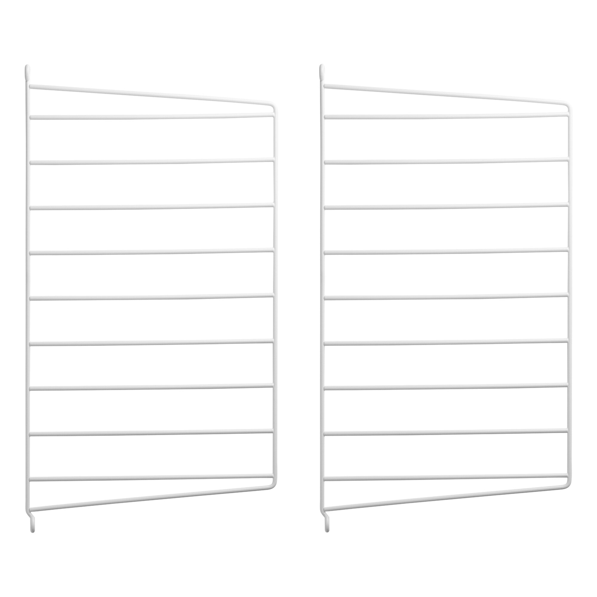 String Furniture String side panel 50 x 30 cm, 2-pack, white | Finnish ...