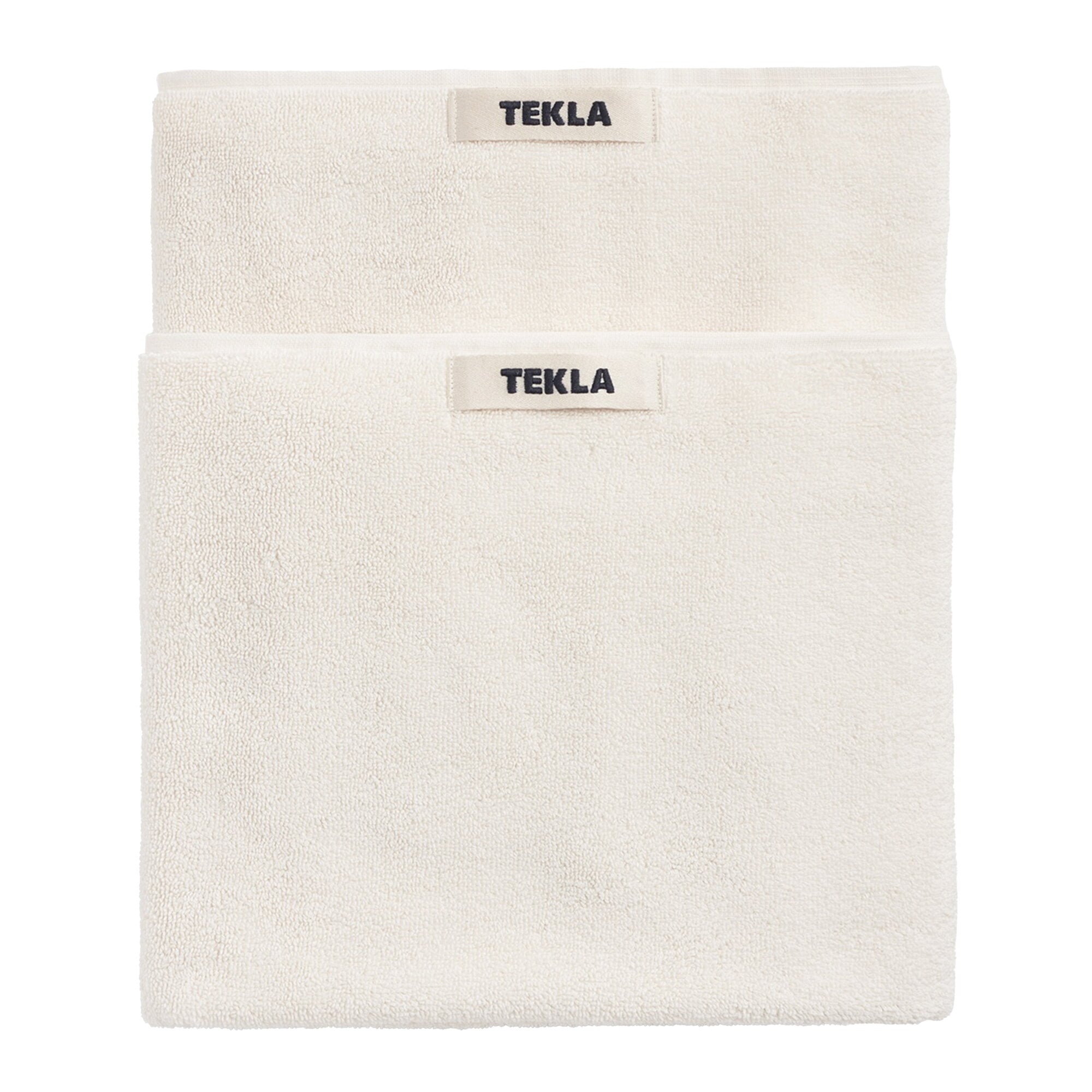 Tekla Heavyweight Terry pyyhe, ivory | Finnish Design Shop