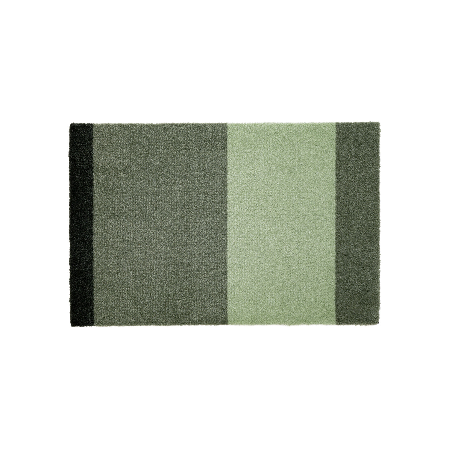 Tica Copenhagen Stripes horizontal rug, 40 x 60 cm, green | Finnish ...