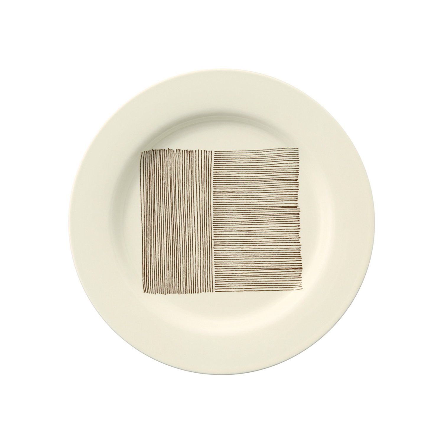Sabato Plate, 21 cm, Orto - brown | Finnish Design Shop UK
