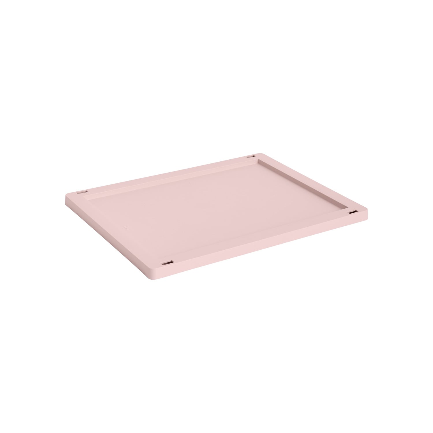 HAY Colour Crate lid, M, recycled plastic, blush | Finnish Design Shop