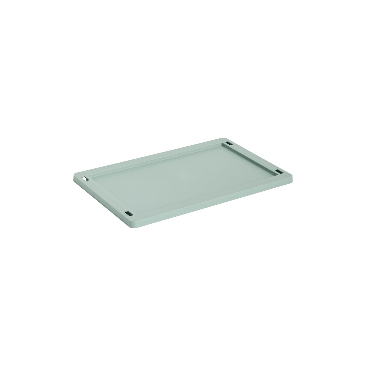 HAY Colour Crate lid, S, recycled plastic, sage green | Finnish Design Shop