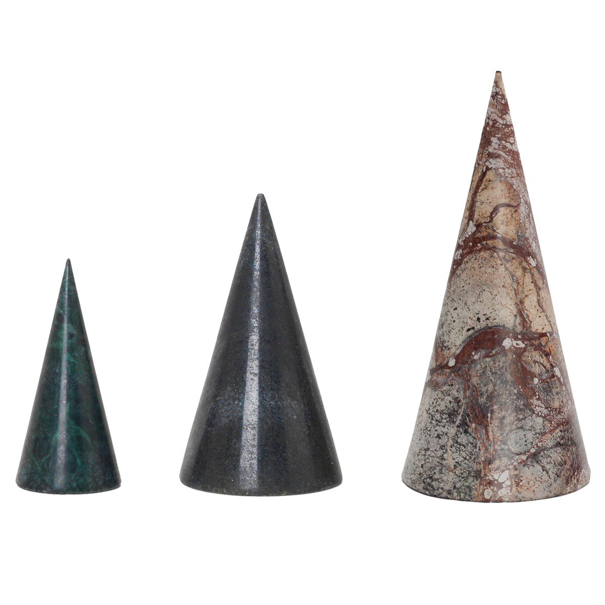 Ferm Living Marble trees, set of 3 | Pre-used design | Franckly