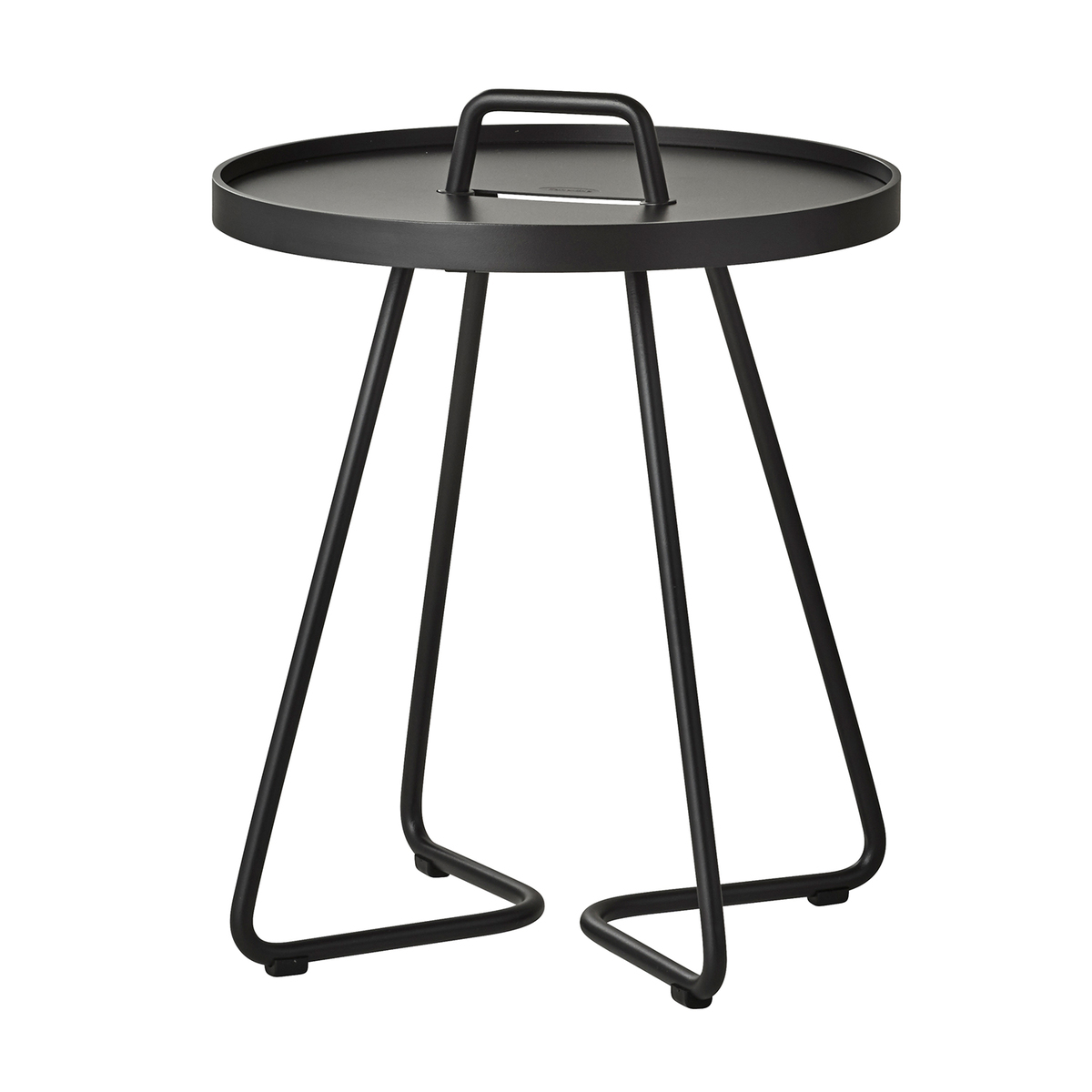 Cane line On the move Table XS Black Pre used Design Franckly
