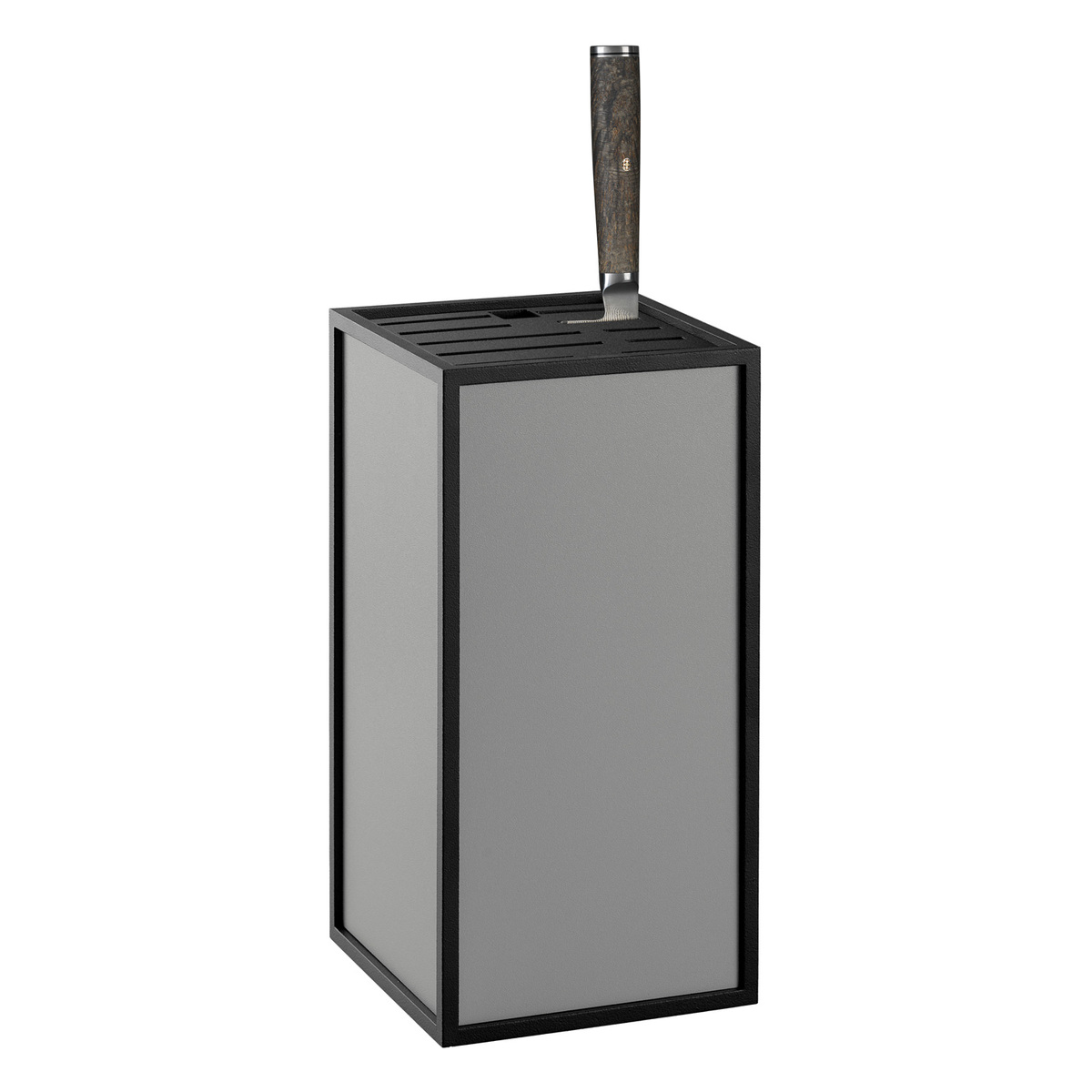 Audo Copenhagen K Block Knife Holder container Dark Grey Pre used audo-copenhagen-k-block-knife-holder-container-dark-grey-pre-used