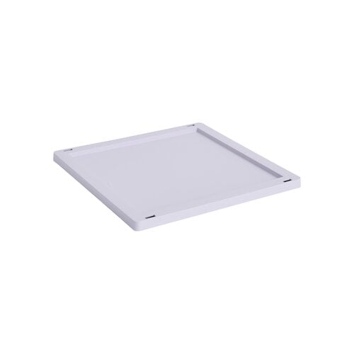 HAY Couverture Colour Crate, M Square/Cube, plastique recyclé, lavande ...