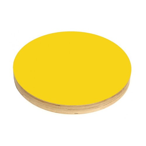 Kotonadesign Noteboard round, 40 cm, yellow | Finnish Design Shop