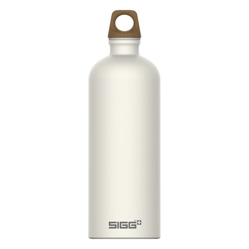 SIGG Traveller Myplanet drinking bottle, 1 L, ecru | Finnish Design Shop
