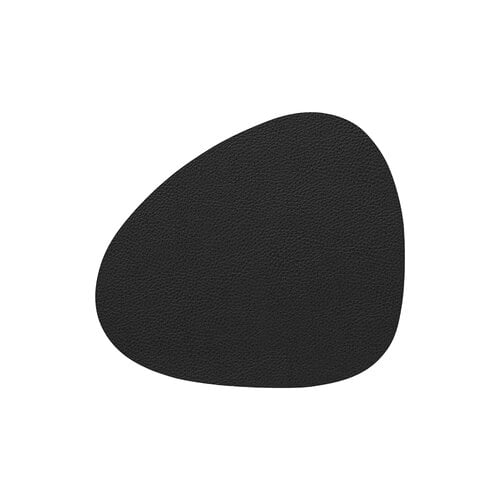 Lind Dna Curve Glass Mat Black Serene Leather Finnish Design Shop