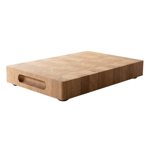 Wooden Offcuts cutting board, 30 x 21 cm, oiled oak | Finnish Design Shop