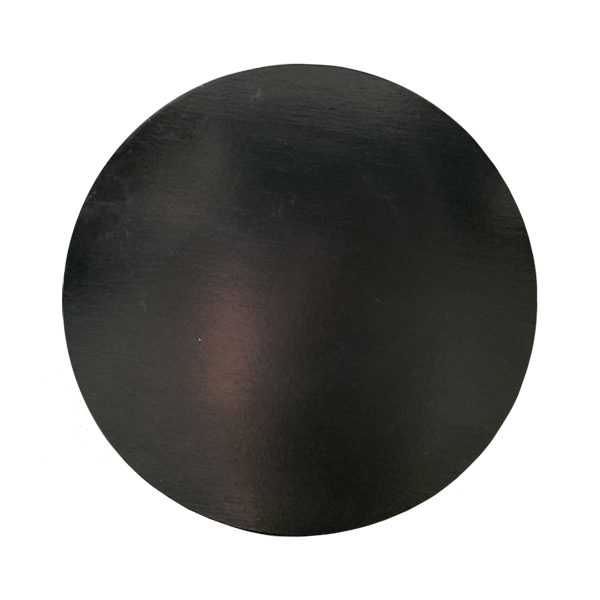 Design Letters Wooden lid, large, black | Pre-used design | Franckly