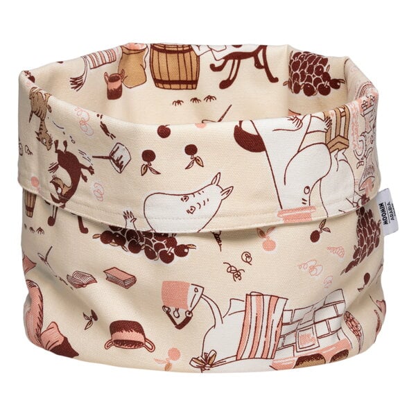 Moomin Arabia Moomin storage box oval, 26 cm, Housekeeping | Finnish ...