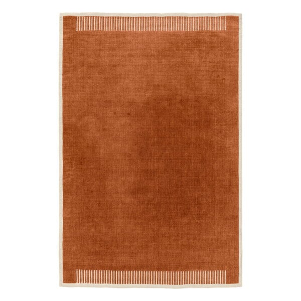 Audo Copenhagen Duomo rug, 200 x 300 cm, terracotta red | Finnish ...
