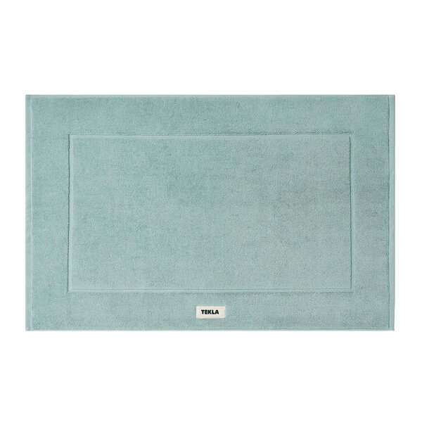 Tekla Heavyweight Terry bath mat, 90 x 60 cm, sea grass | Finnish ...