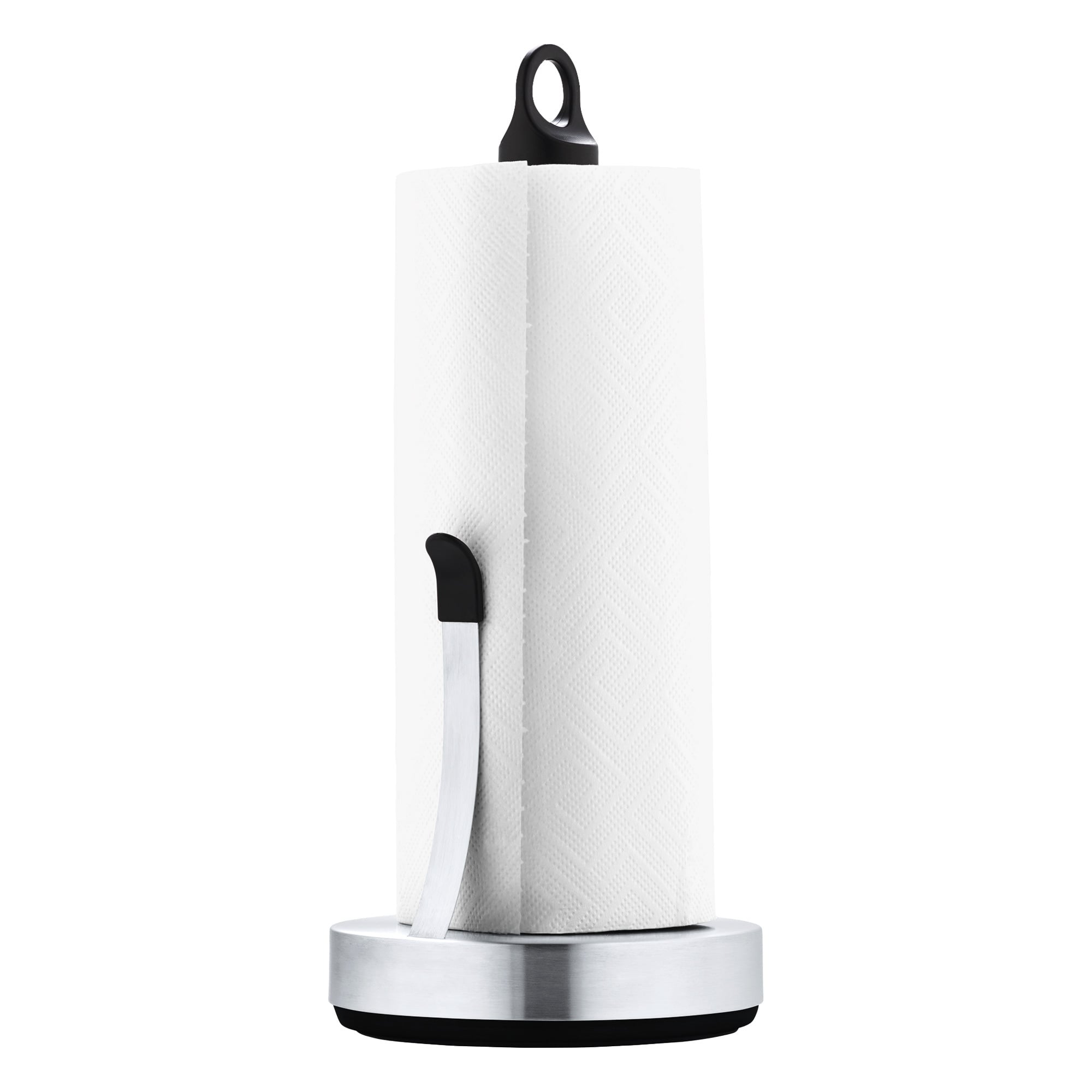 Blomus Loop kitchen roll holder, silver | Finnish Design Shop