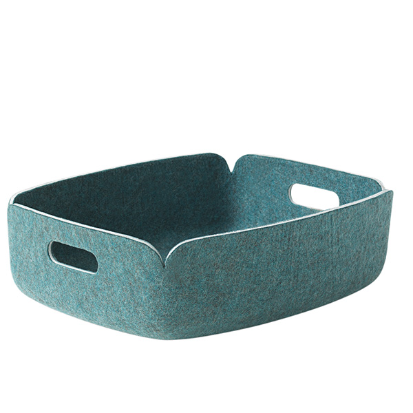 Muuto Restore tray, aqua | Pre-used design | Franckly