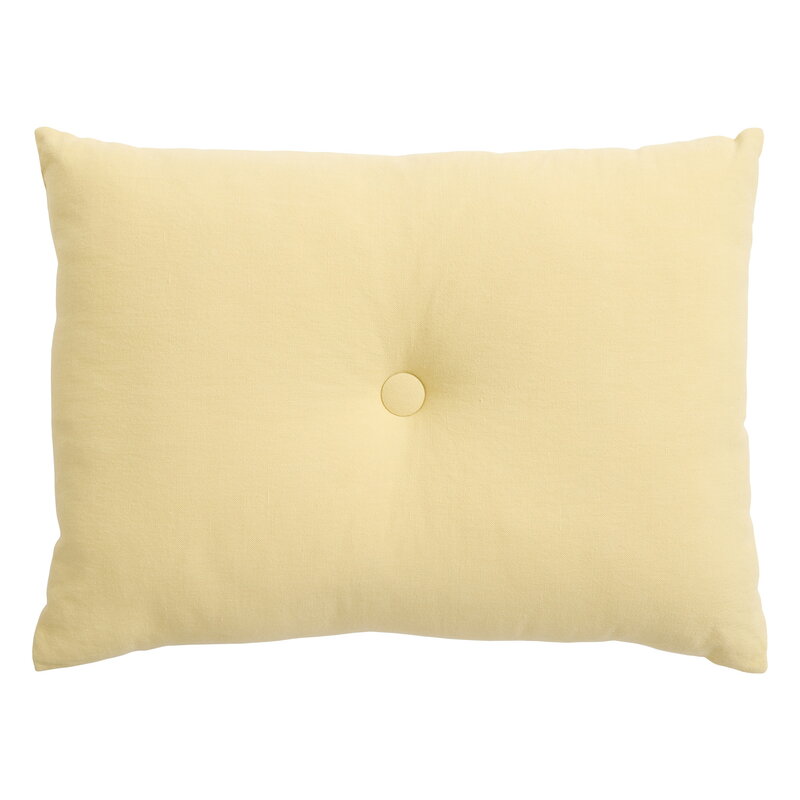 HAY Dot cushion, Linen, soft yellow | Finnish Design Shop IE