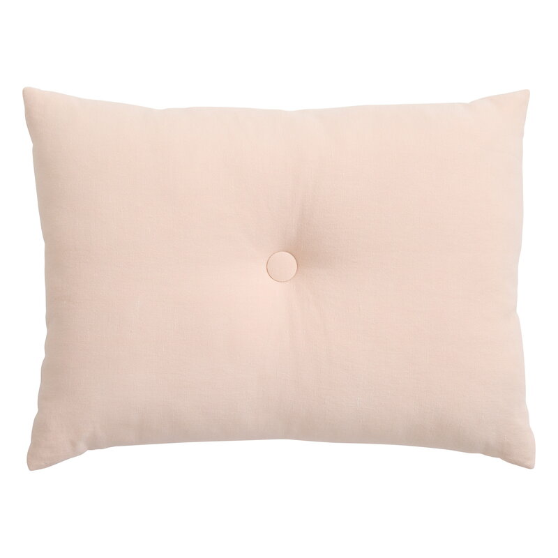 HAY Coussin Dot, Lin, milk-shake de fraise | Finnish Design Shop