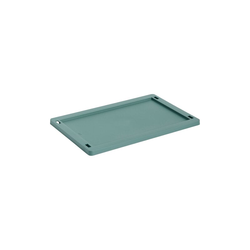 HAY Colour Crate lid, S, recycled plastic, dark green | Finnish Design Shop